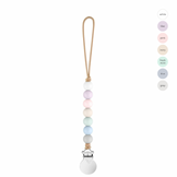 Georgia Cutie Clip - Beaded Teething Pacifier Clip – Ryan And Rose
