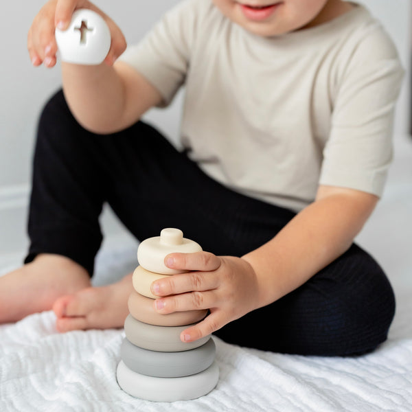 Cross Stacker Toy - Faith Into Playtime | Ryan & Rose – Ryan And Rose