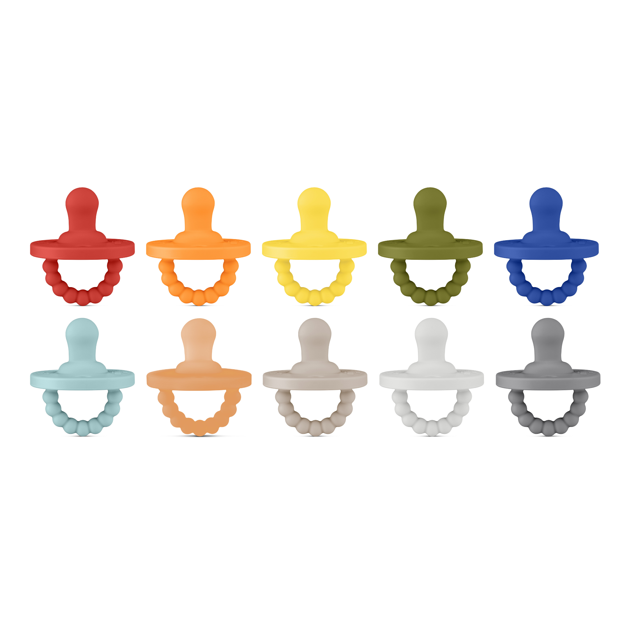 Cutie PAT Flat (0m+) Pacifier + Teether 10 Pack Sets – Ryan And Rose